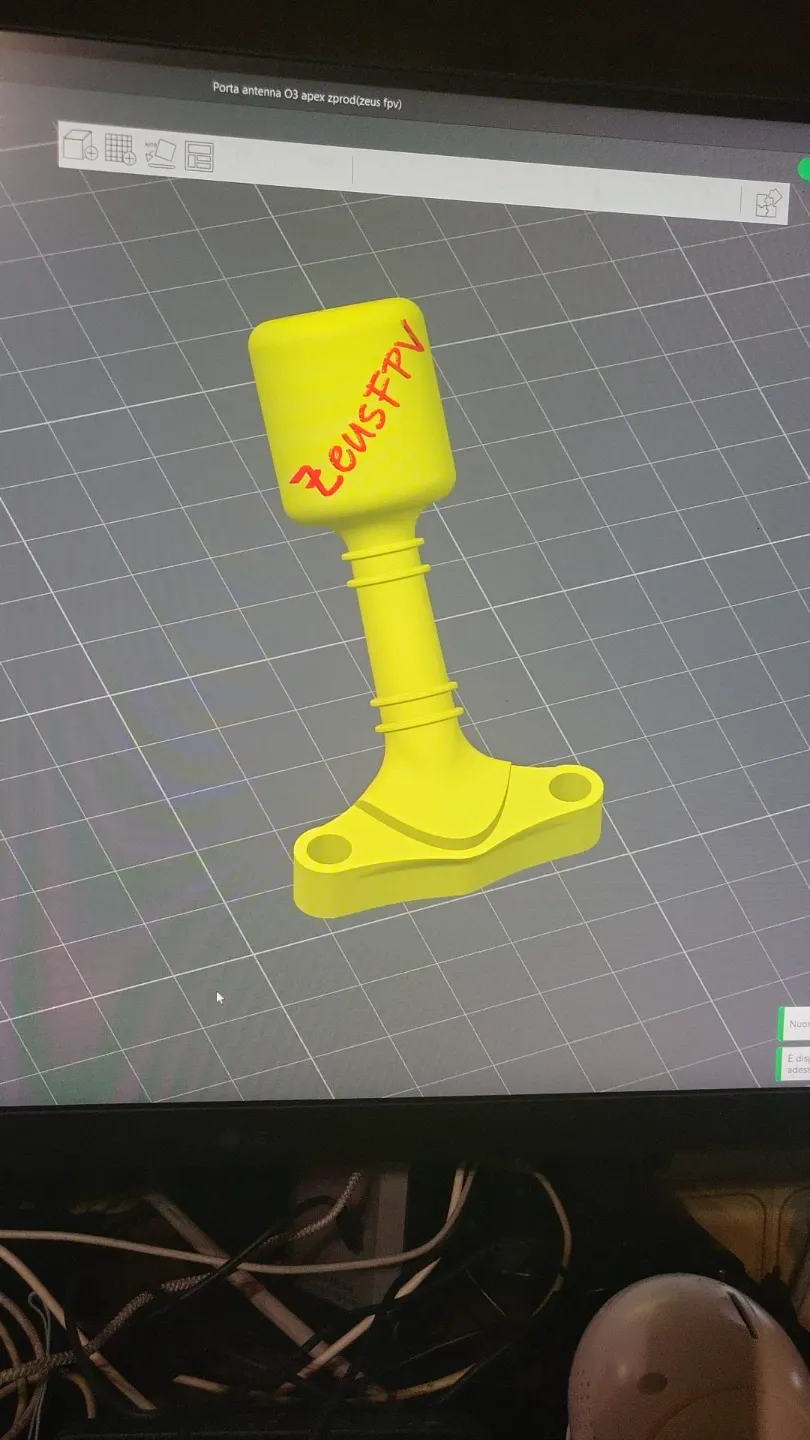 Porta antenna O3 Apex evo impulse rc by Zeusfpv - MakerWorld