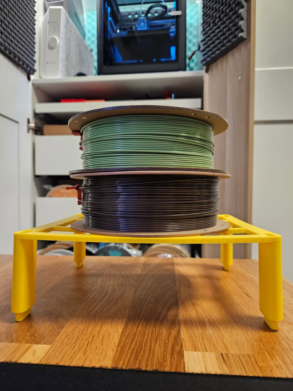 Filament Storage Shelf - Simple & Stackable by ShelbyCob MakerWorld ...