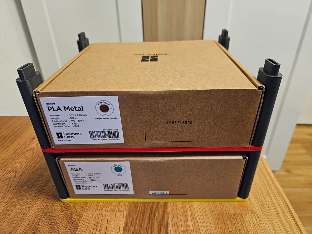 Filament Storage Shelf - Simple & Stackable by ShelbyCob MakerWorld ...