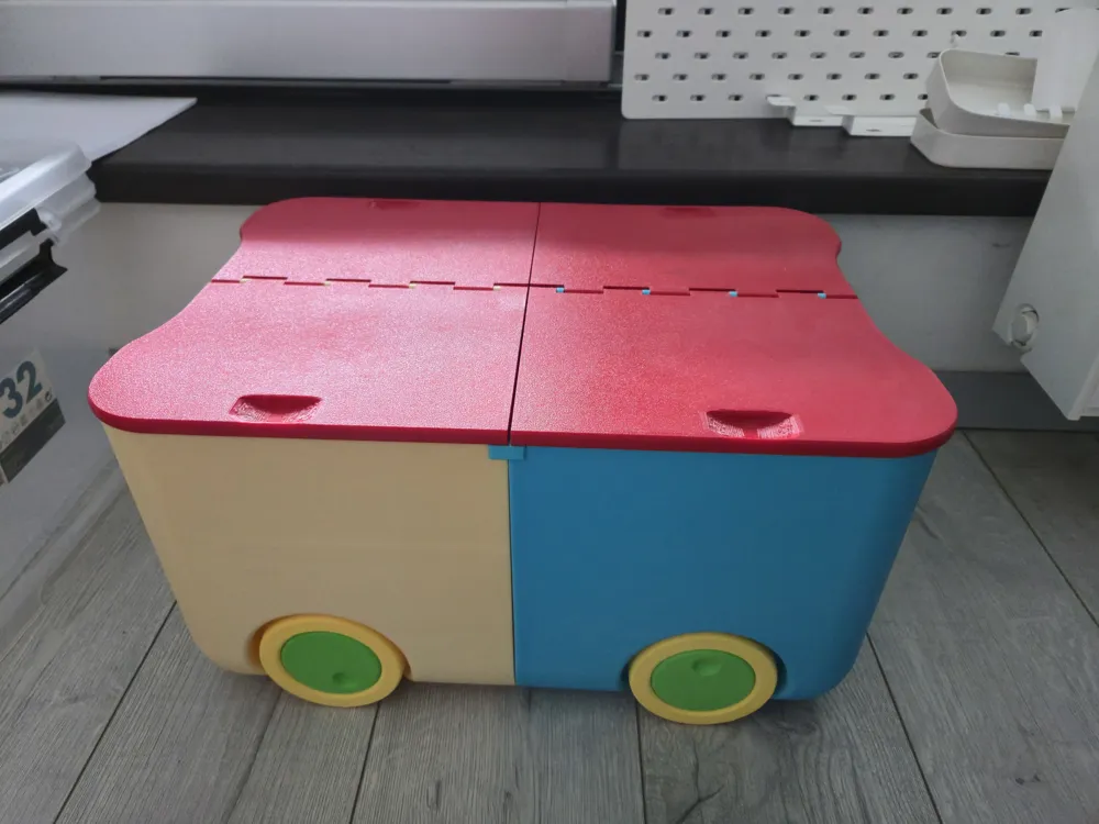 Mega toys box with lid by 3Dcrabi MakerWorld: Download Free 3D Models