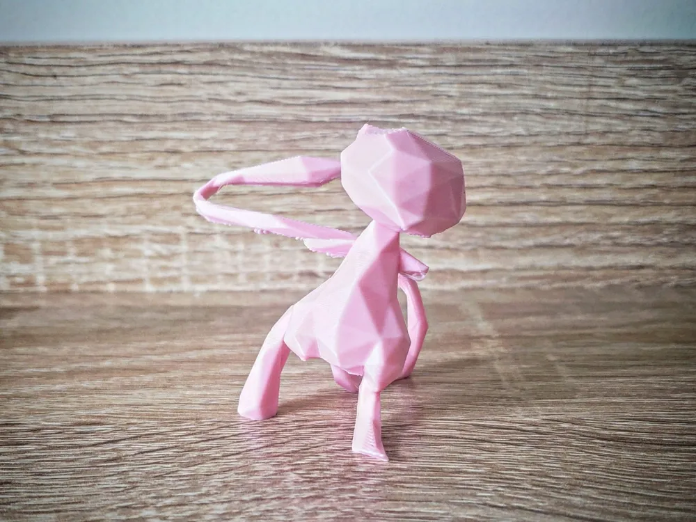 Mew - low poly (pokemon) by Jefflynn - MakerWorld