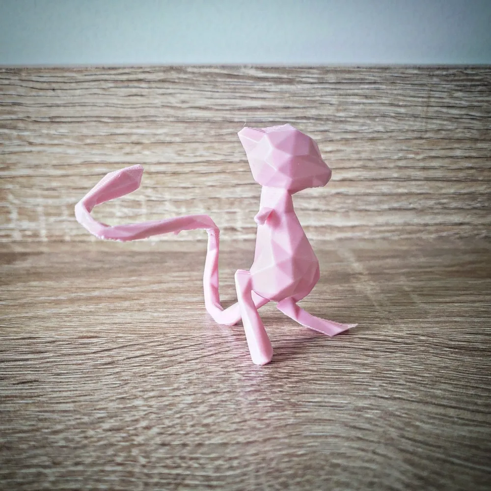 Mew - low poly (pokemon) by Jefflynn - MakerWorld