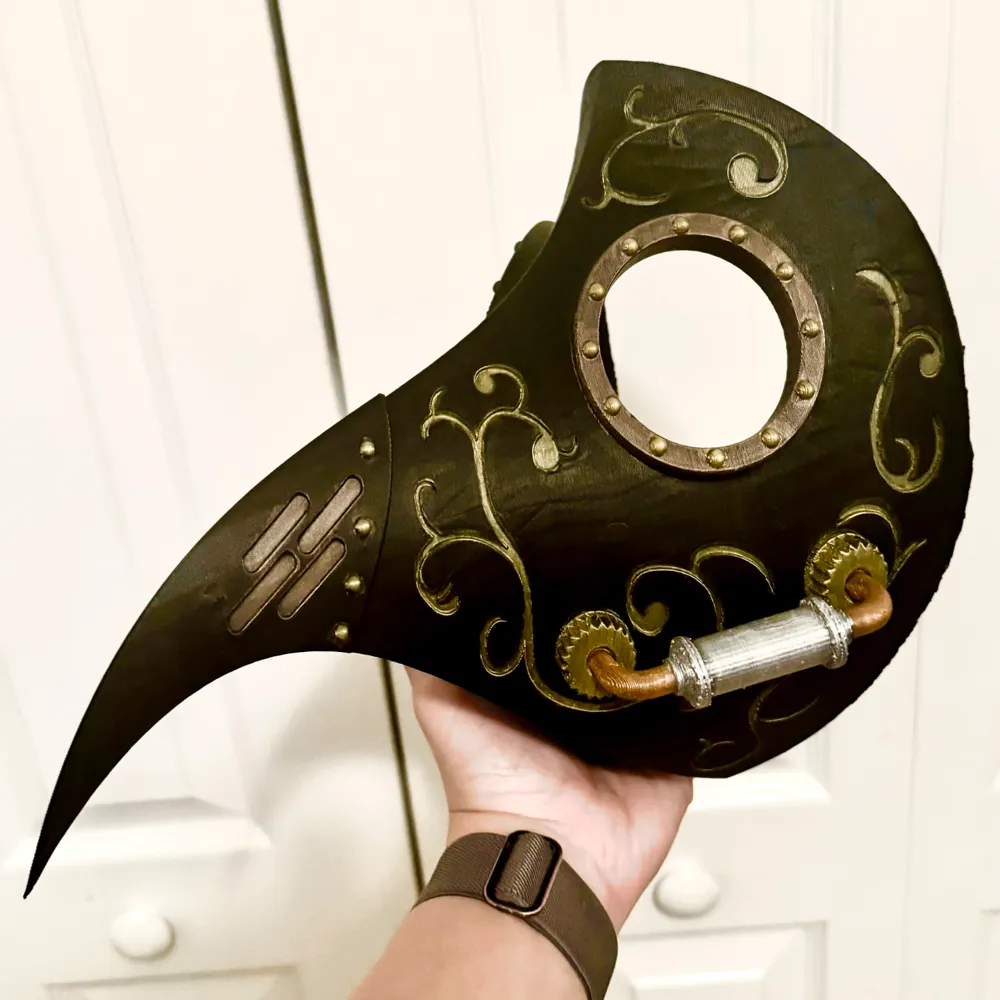 PLAGUE DOCTOR MASK by 3DXAV - MakerWorld