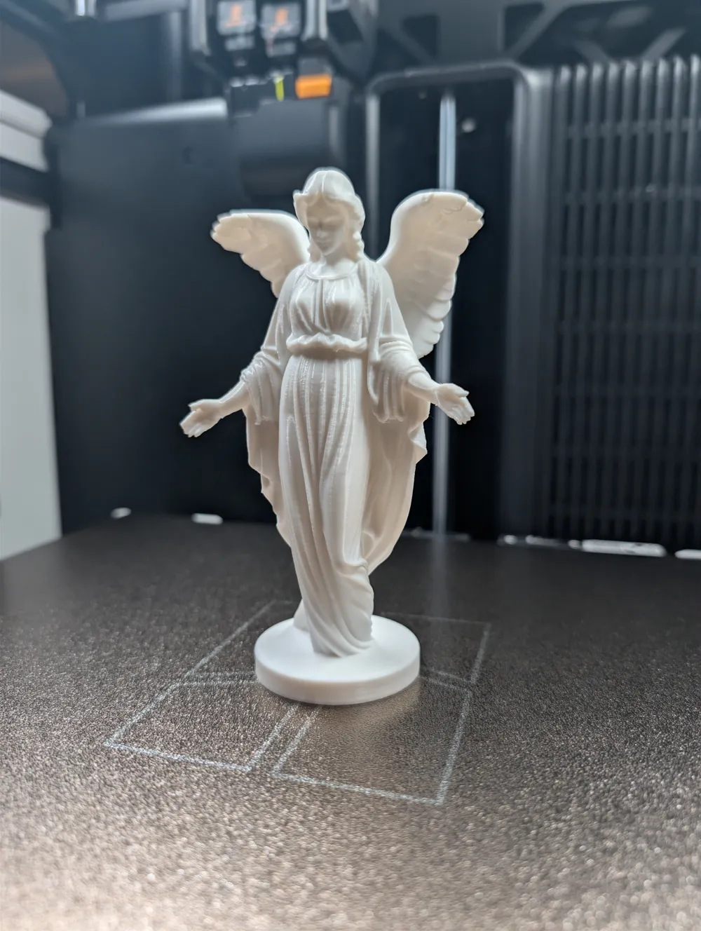 Traditional Angel Statue - Free 3D Print Model - MakerWorld