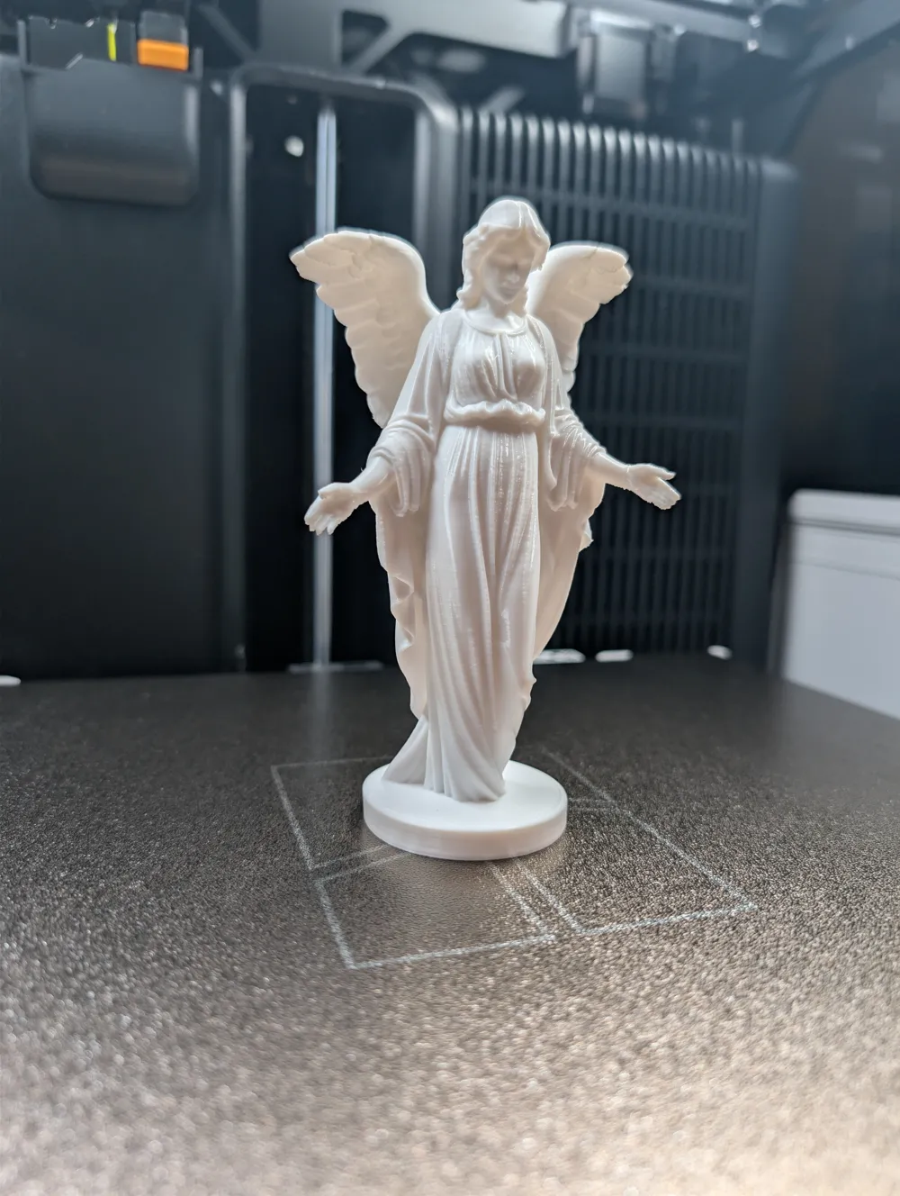 Traditional Angel Statue - Free 3D Print Model - MakerWorld