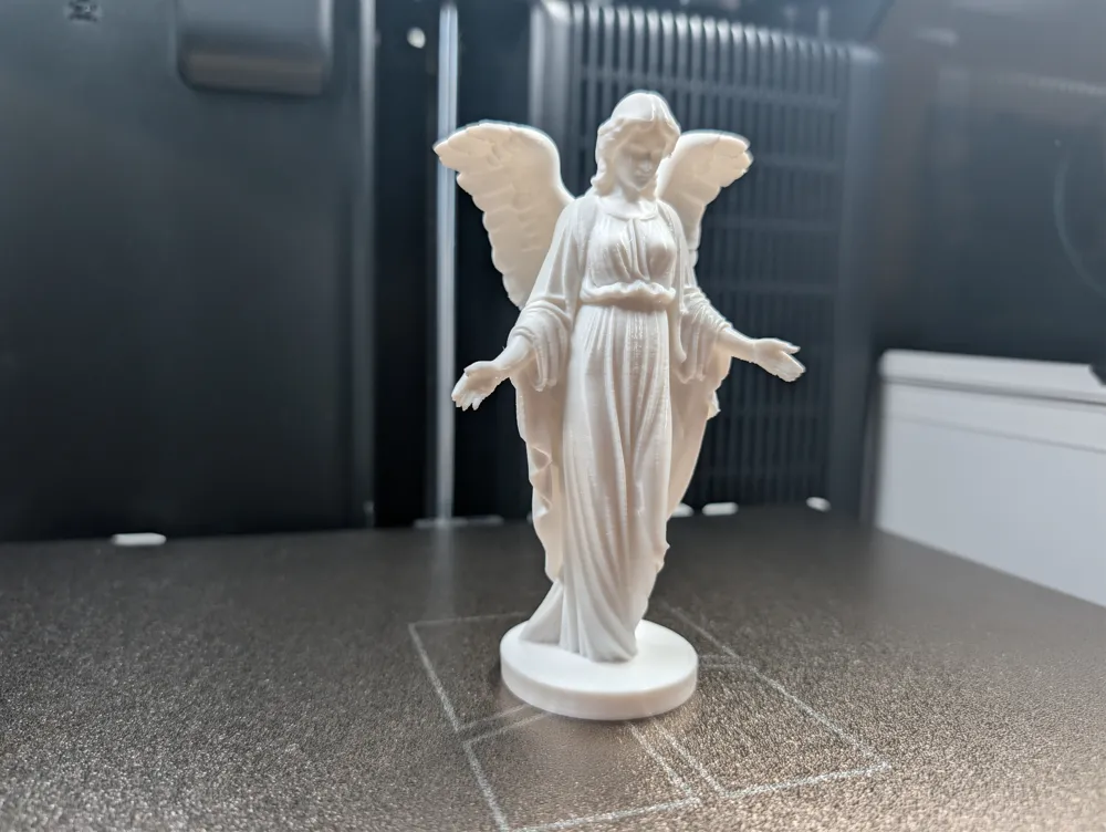 Traditional Angel Statue - Free 3D Print Model - MakerWorld