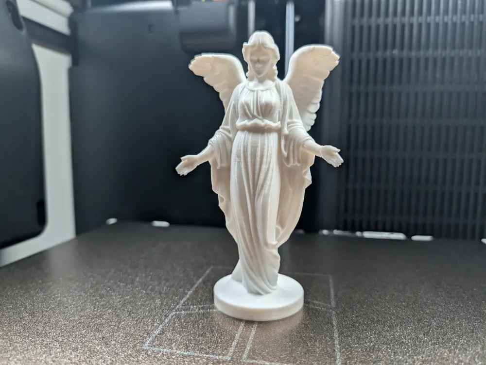 Traditional Angel Statue - Free 3D Print Model - MakerWorld