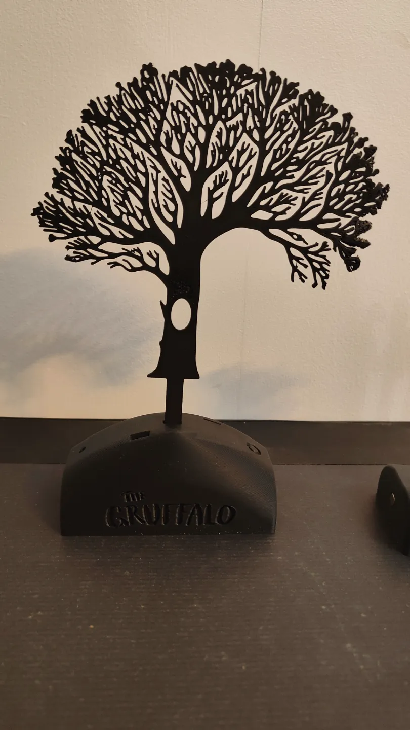 base and silhouette tree for shadow puppets by greentunadesign - MakerWorld
