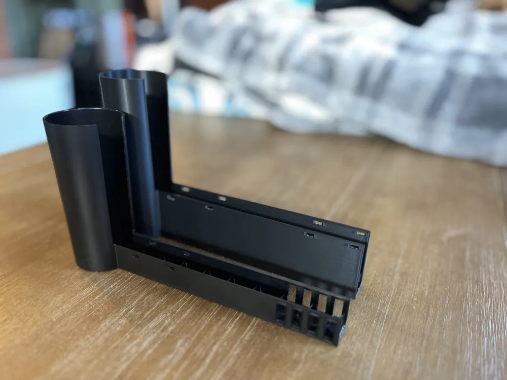 Extended Cable Covers for Sanus Accents TV Mount - MakerWorld 3D Model ...