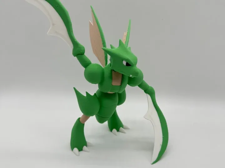 Scyther Multicolor by entroisdimensions_figurine MakerWorld: Download ...