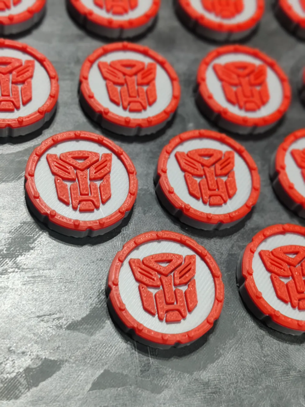 Transformers Checker Game Pieces Remixed by Bulgogi Prince - MakerWorld