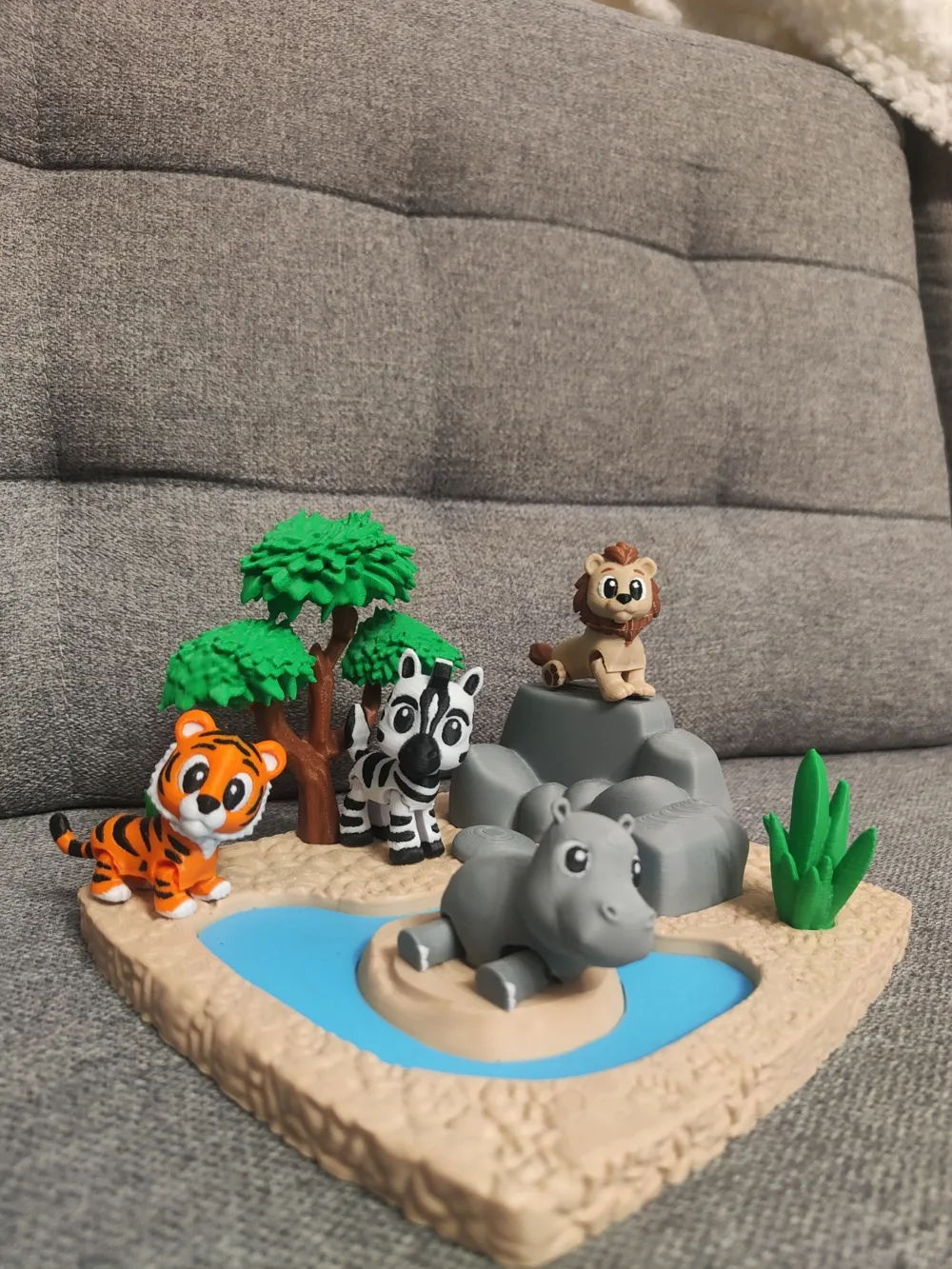 mini safari base( set mix) - Free 3D Print Model - MakerWorld