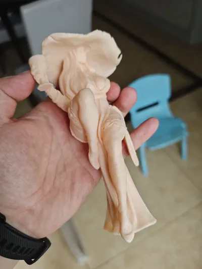Sexy female figure model, 19 pieces, easy to assemble with glue ...