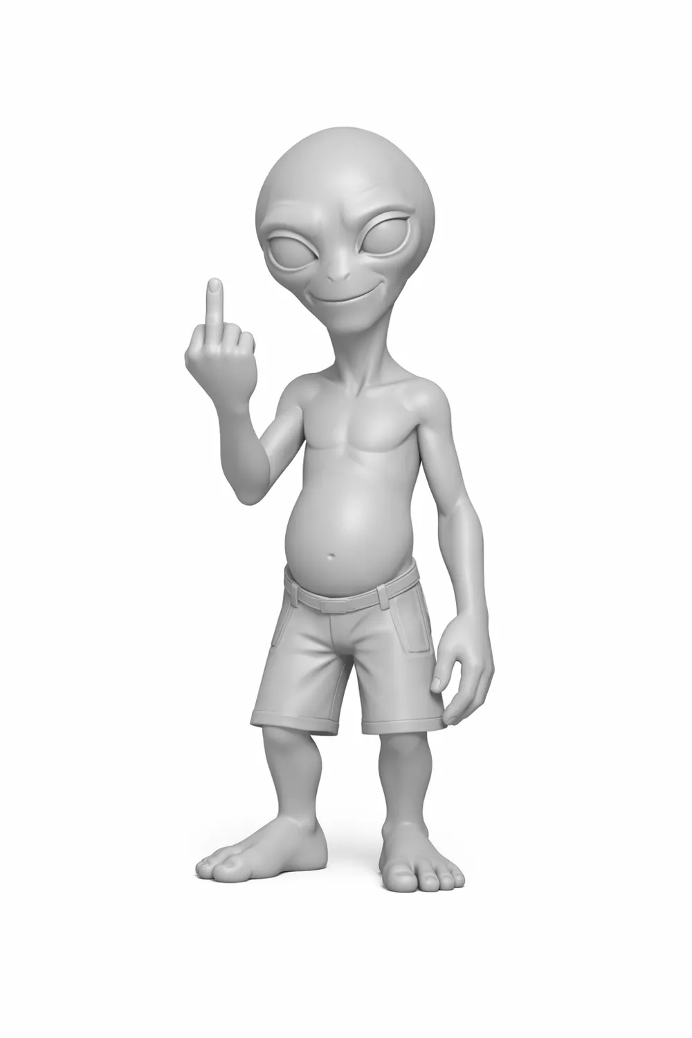 Paul the Alien - Free 3D Print Model - MakerWorld
