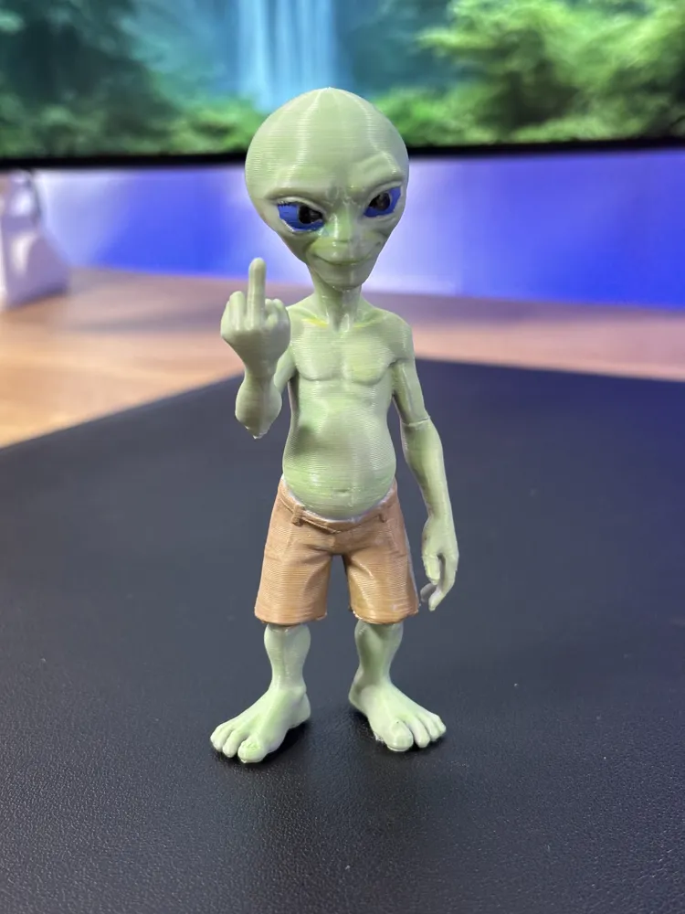 Paul the Alien - Free 3D Print Model - MakerWorld