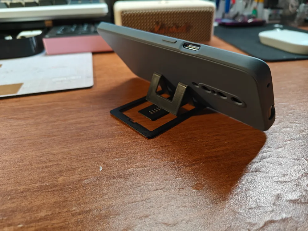 Card Phone Holder (only 5g, 19min) by ¿ - MakerWorld