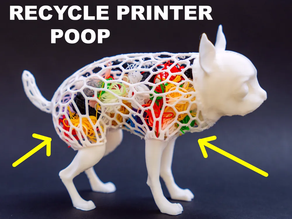 dog recycling poop chihuahua by Sebo3D MakerWorld: Download Free 3D Models