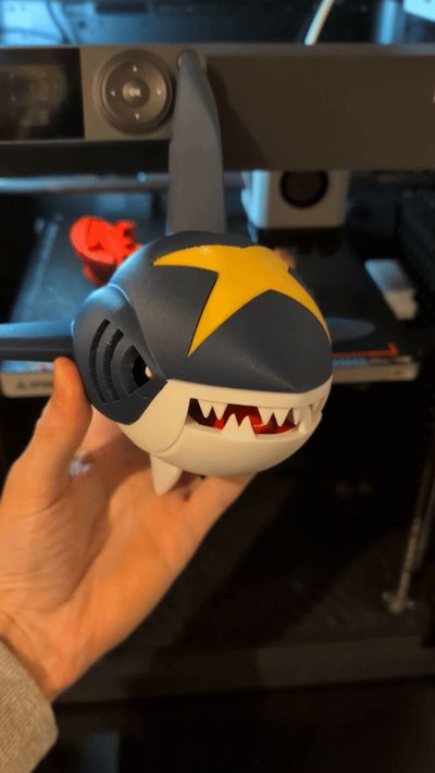 Mechanical Chomping Sharpedo by Bruddz MakerWorld: Download Free 3D Models
