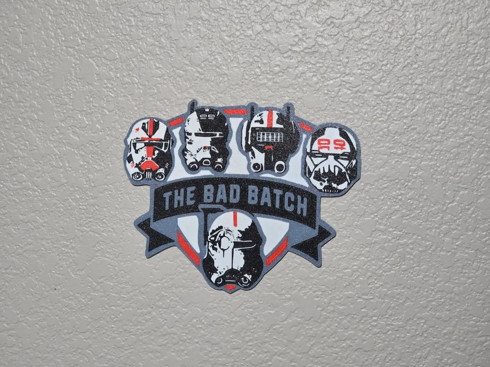 Star Wars Bad Batch logo by DMurr5050 - MakerWorld
