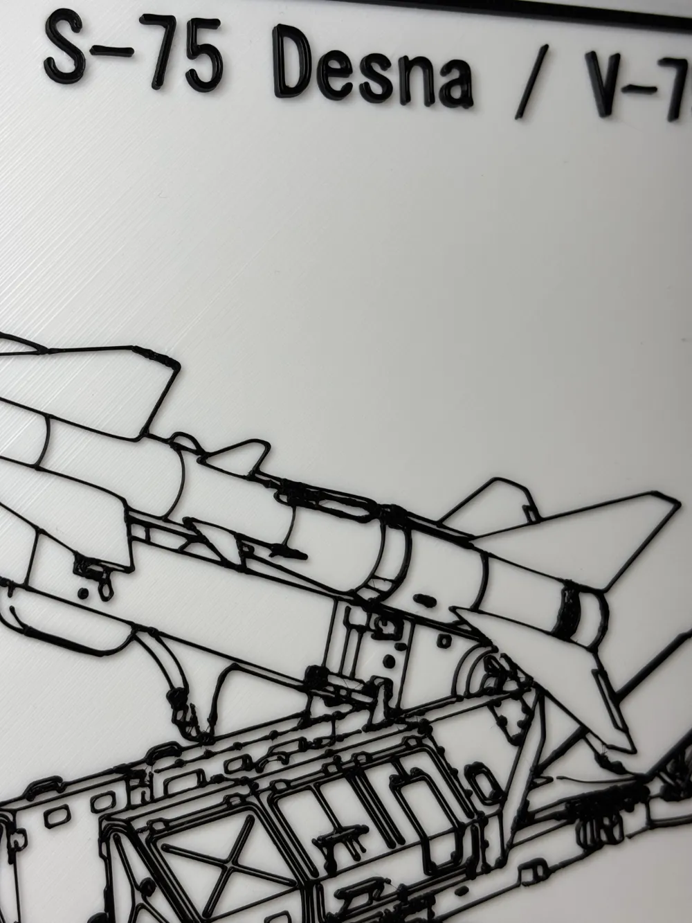 S-75 Dvina - Air Defence System - Illustration by PaperPlaneLab - 纸飞机工作室 - MakerWorld