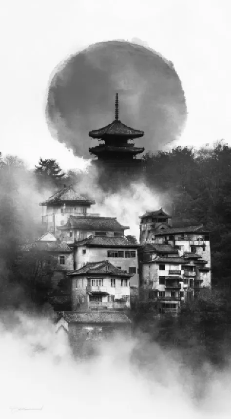 Chinese Village - Free 3D Print Model - MakerWorld