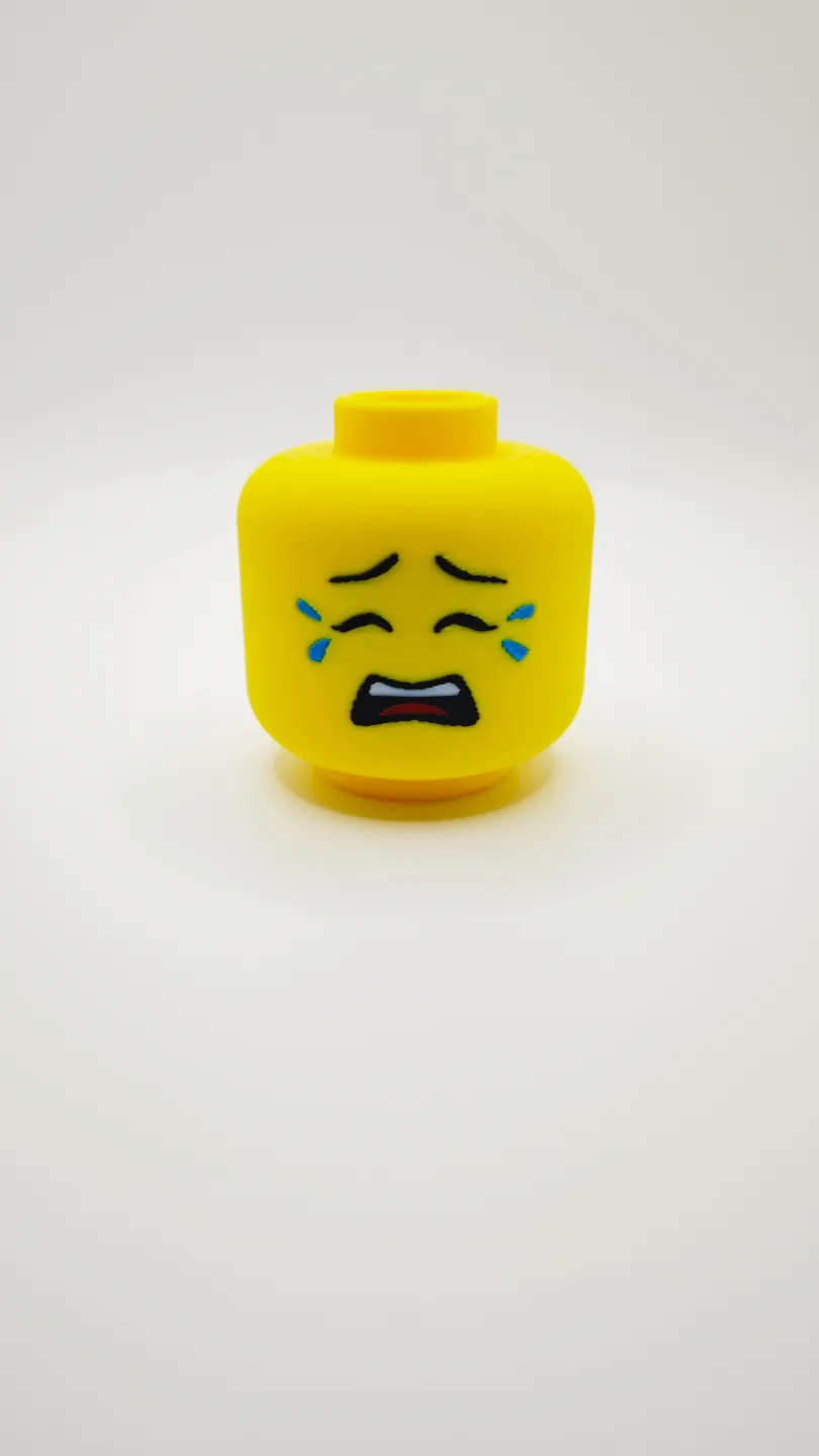 Brick Man - Crying Face (500%) by P78 - MakerWorld