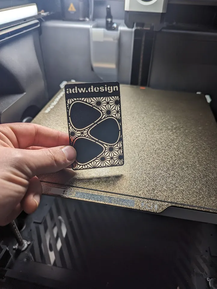 Customizable Kumiko Guitar Pick Business Card by adw.dsgn MakerWorld ...