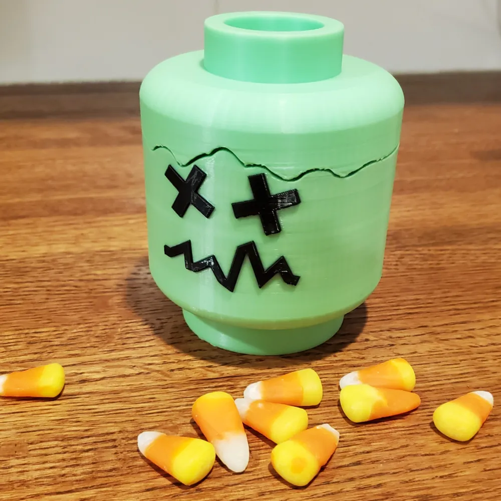Oh no, its a Candy Head Jar! by MyDeSoto - MakerWorld