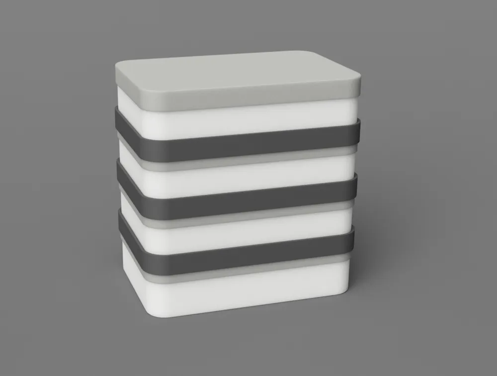 Simple Stackable Box by June MakerWorld: Download Free 3D Models