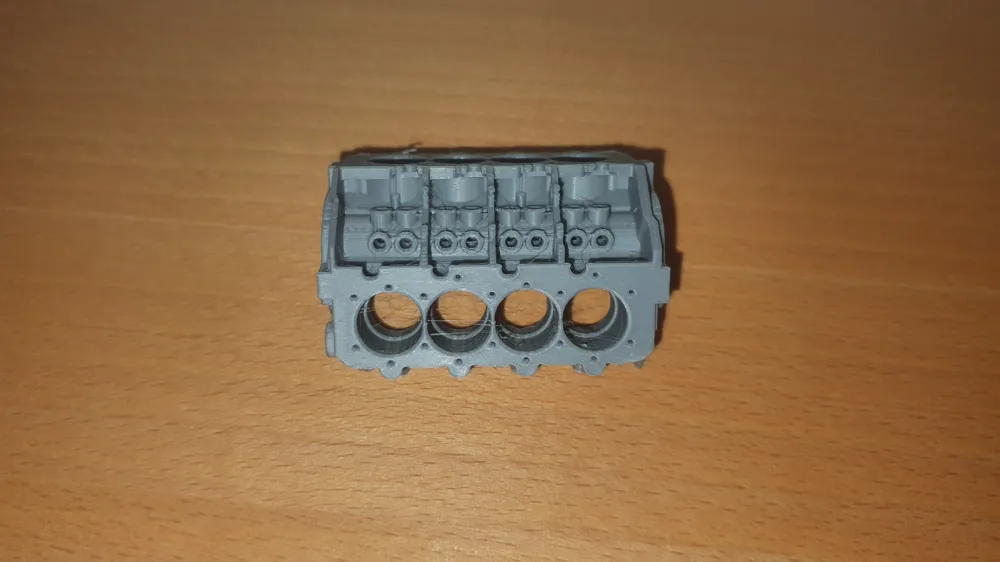 Realistic V8 Engine Block 3D Model by Biviyt - MakerWorld