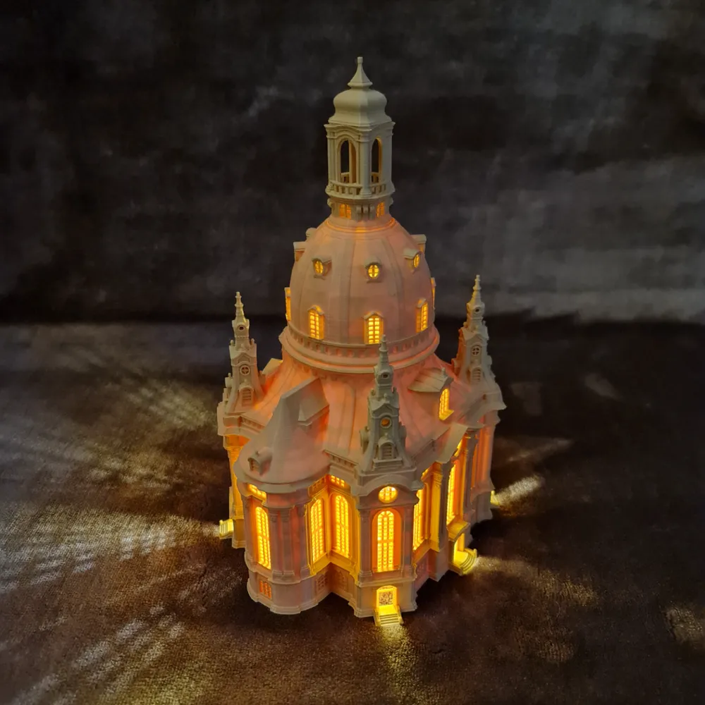 Dresdner Frauenkirche - hollow inside - church by rhnight - MakerWorld