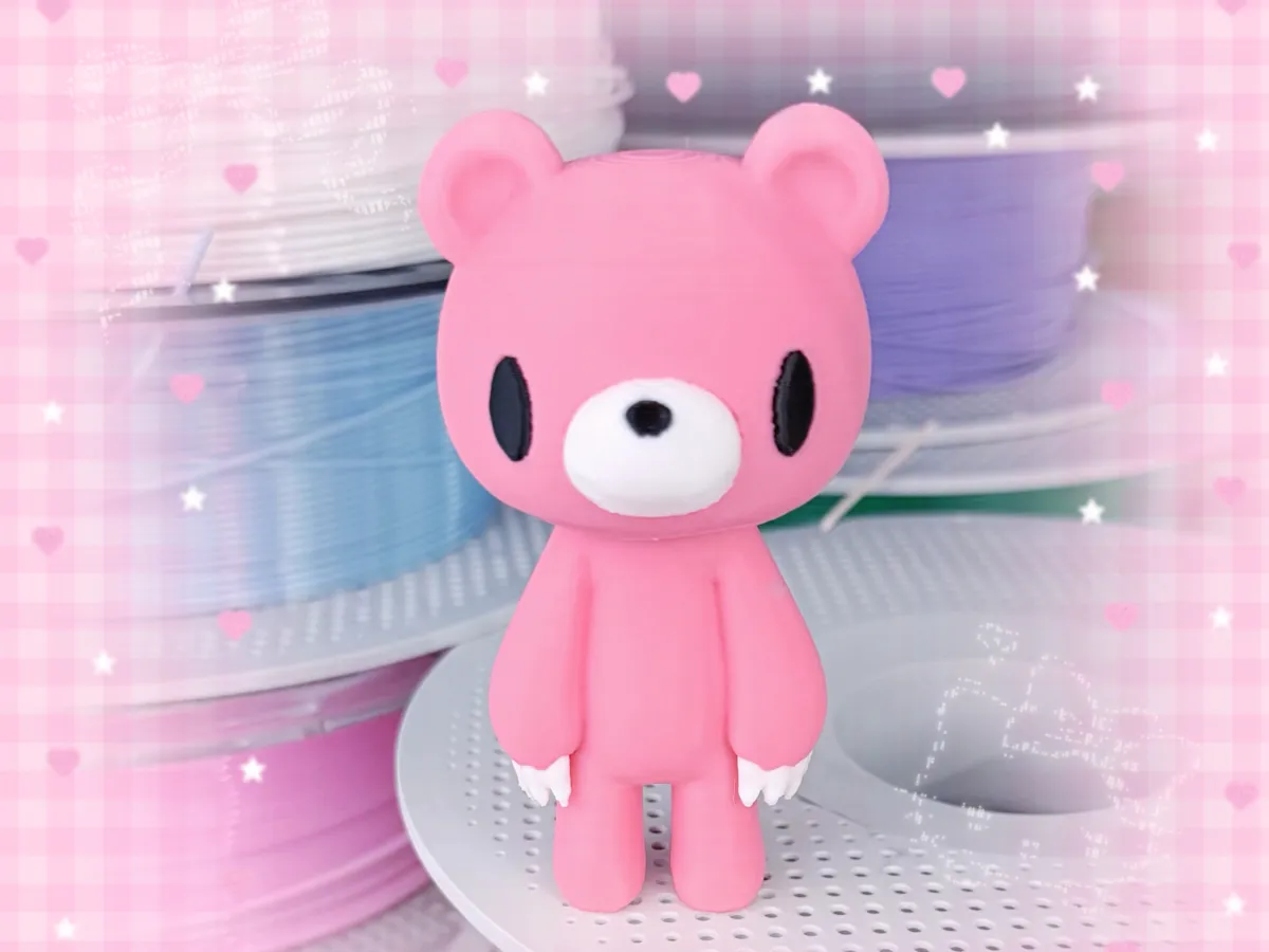 Gloomy bear无血善良版 - Free 3D Print Model - MakerWorld