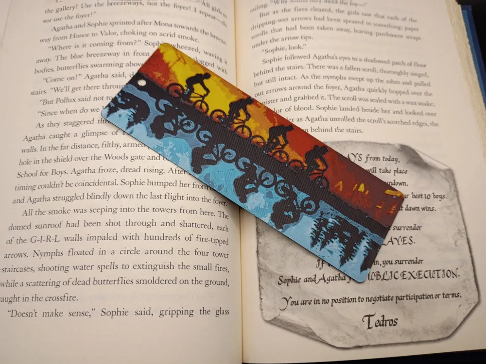 Stranger Things Bookmark - Free 3D Print Model - MakerWorld