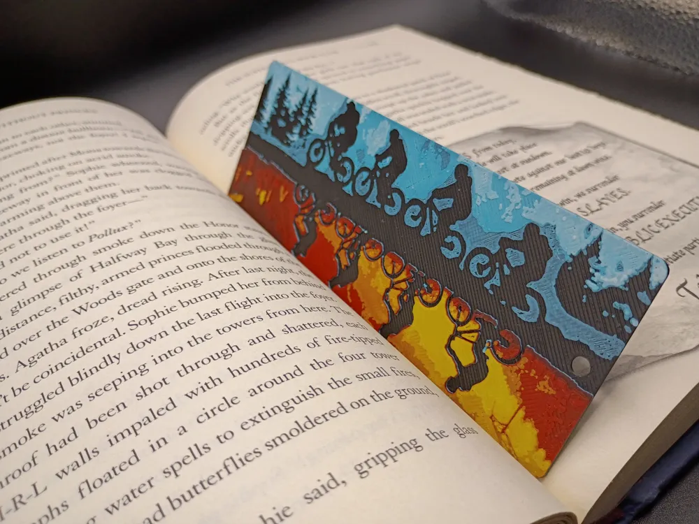 Stranger Things Bookmark - Free 3D Print Model - MakerWorld