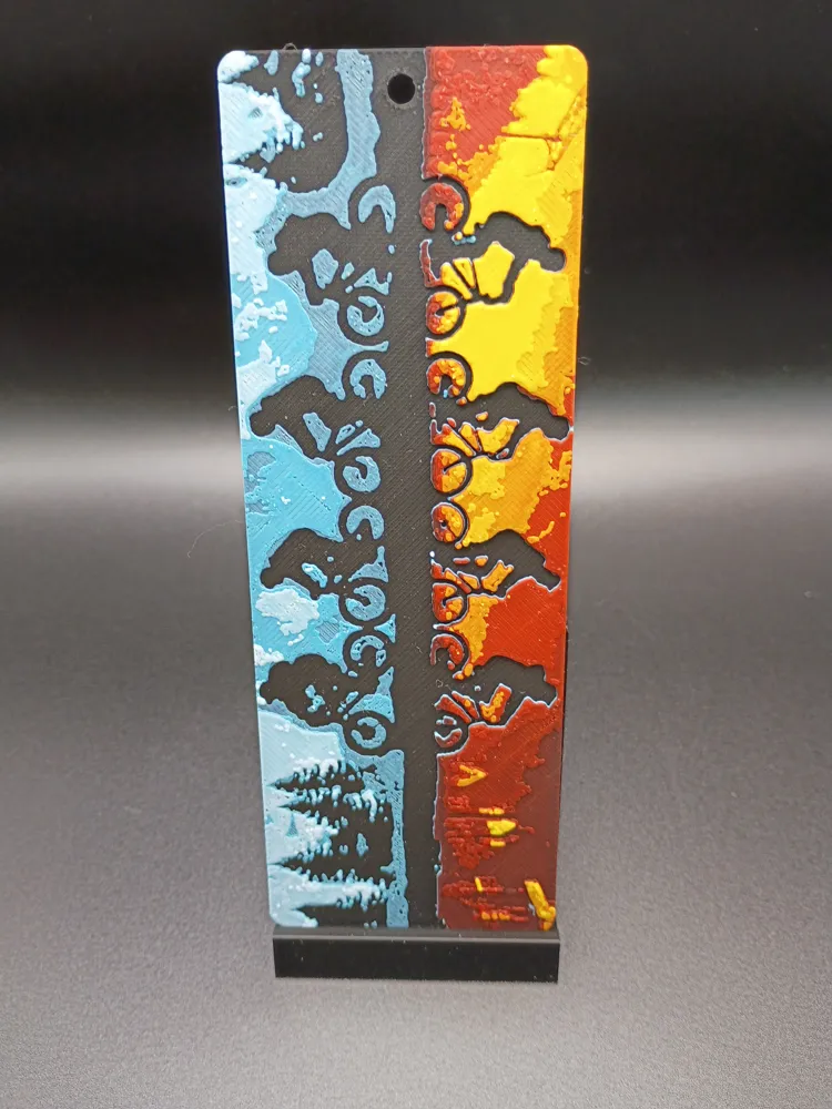 Stranger Things Bookmark - Free 3D Print Model - MakerWorld
