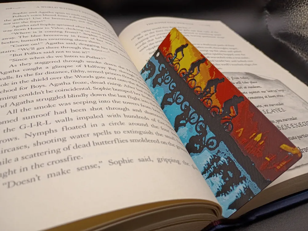 Stranger Things Bookmark - Free 3D Print Model - MakerWorld