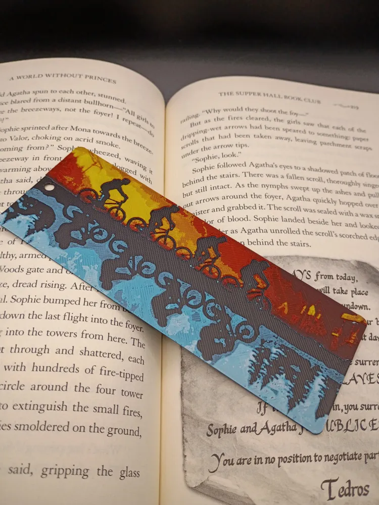 Stranger Things Bookmark - Free 3D Print Model - MakerWorld
