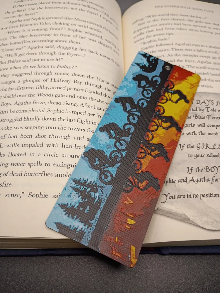 Stranger Things Bookmark - Free 3D Print Model - MakerWorld