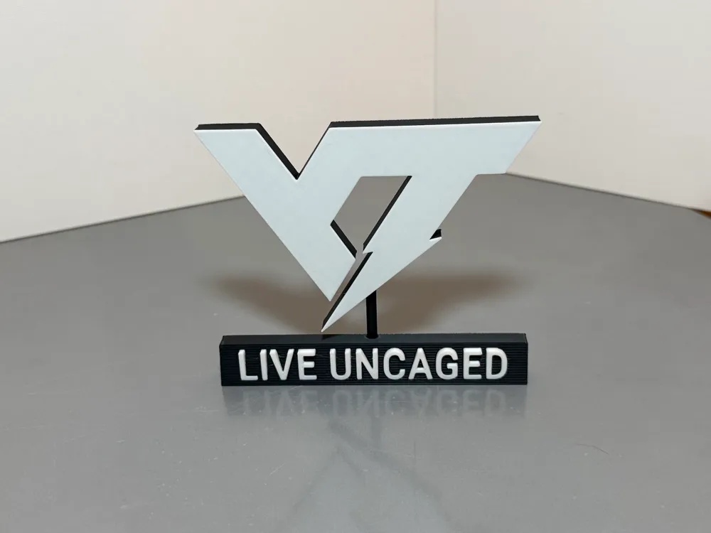 YT Industries Live Uncaged Floating Sign / Display by Jrosen73 - MakerWorld