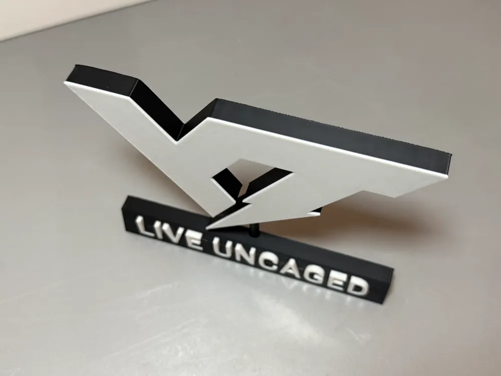 YT Industries Live Uncaged Floating Sign / Display by Jrosen73 - MakerWorld