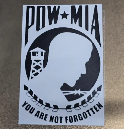 POW*MIA by smwoodcrafts - MakerWorld