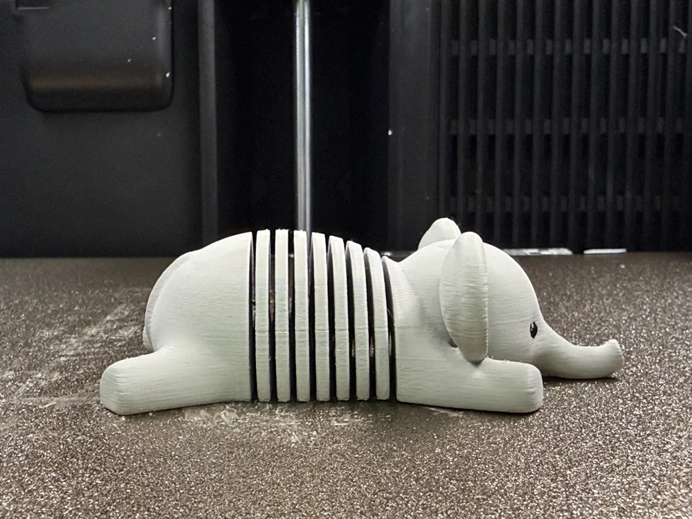 Éléphant Ressort - Jouet Flexible et Mignon - Modèle d'Impression 3D ...