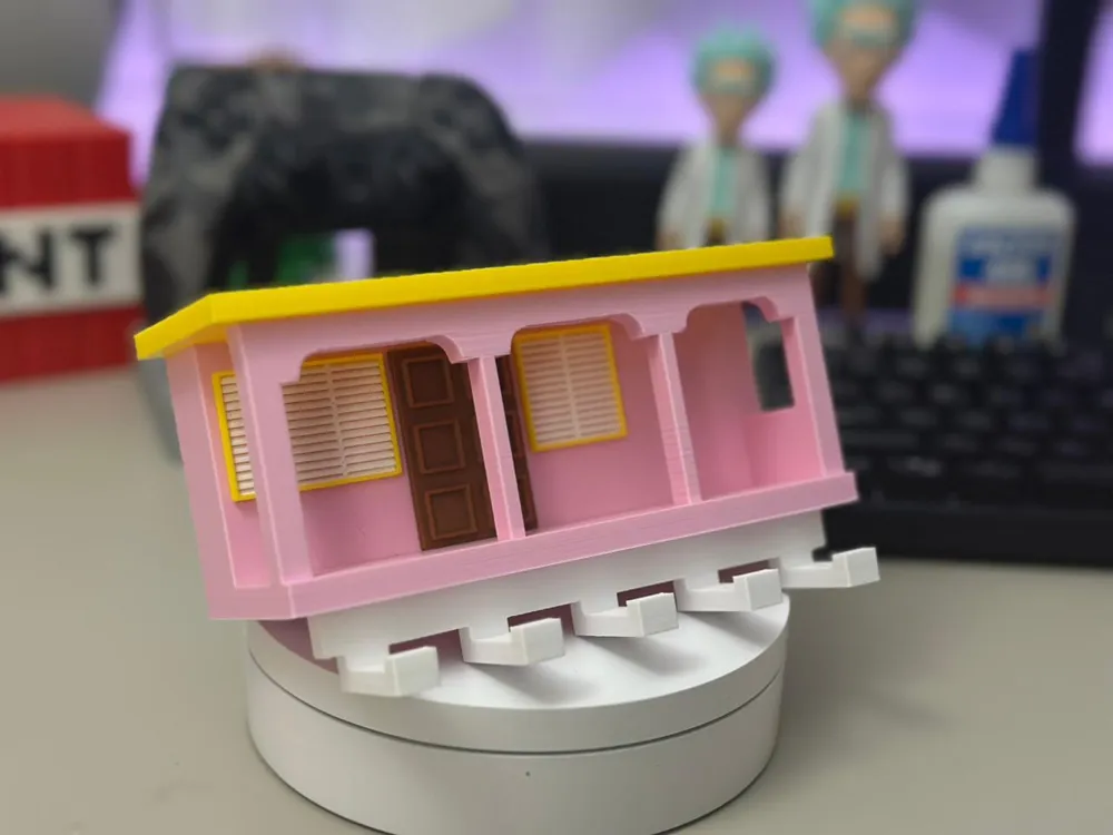 La Casita de Bad Bunny - Modelo de impresión 3D gratuito - MakerWorld