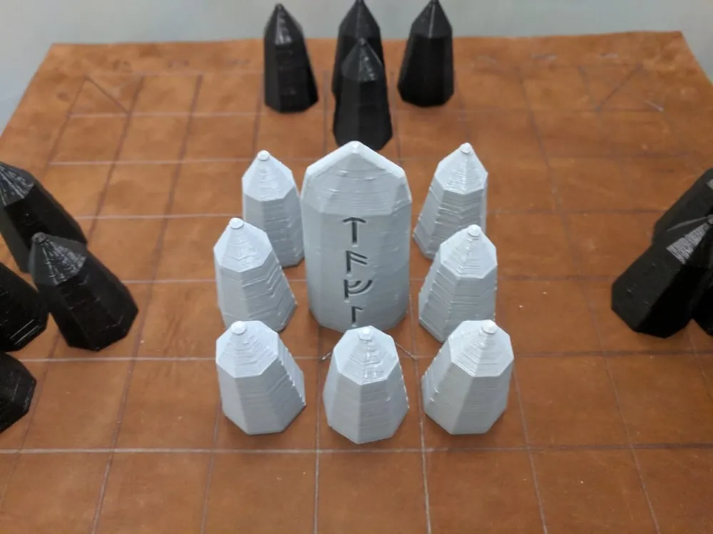 Hnefatafl Board Game Set by terraprint_llc MakerWorld: Download Free 3D ...