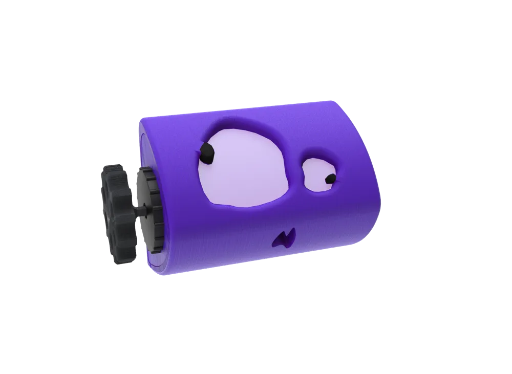 Ghost Toothpaste Extruder (with Ratchet) - Free 3D Print Model - MakerWorld