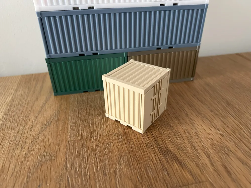 smooth door/backside container 1/64 for hotwheel - Free 3D Print Model ...