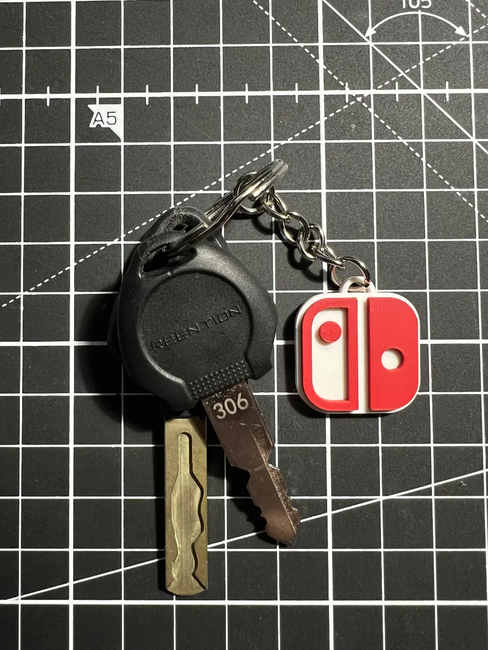 Keychain Nintendo Switch - Logo Multicolor Swap by Vorish 3D MakerWorld ...