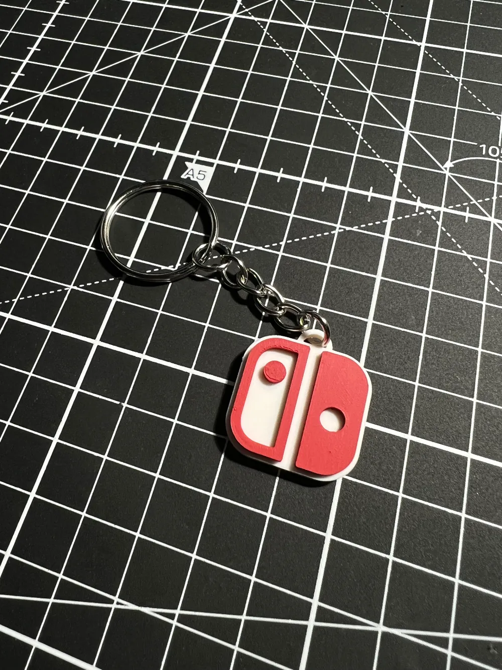 Keychain Nintendo Switch - Logo Multicolor Swap - Free 3D Print Model ...