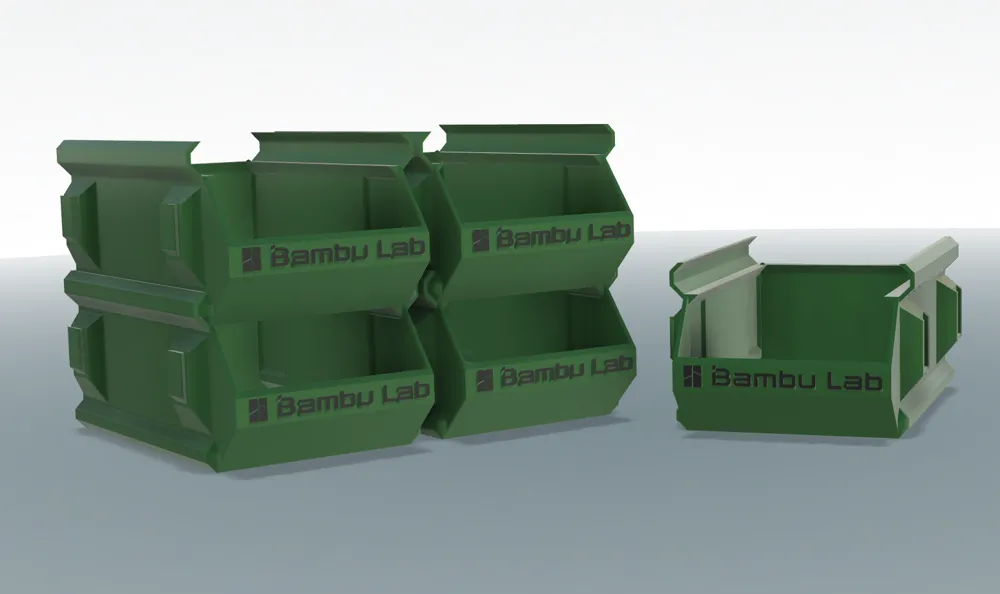 Stackable Box - connectable by Surin Ondro - MakerWorld