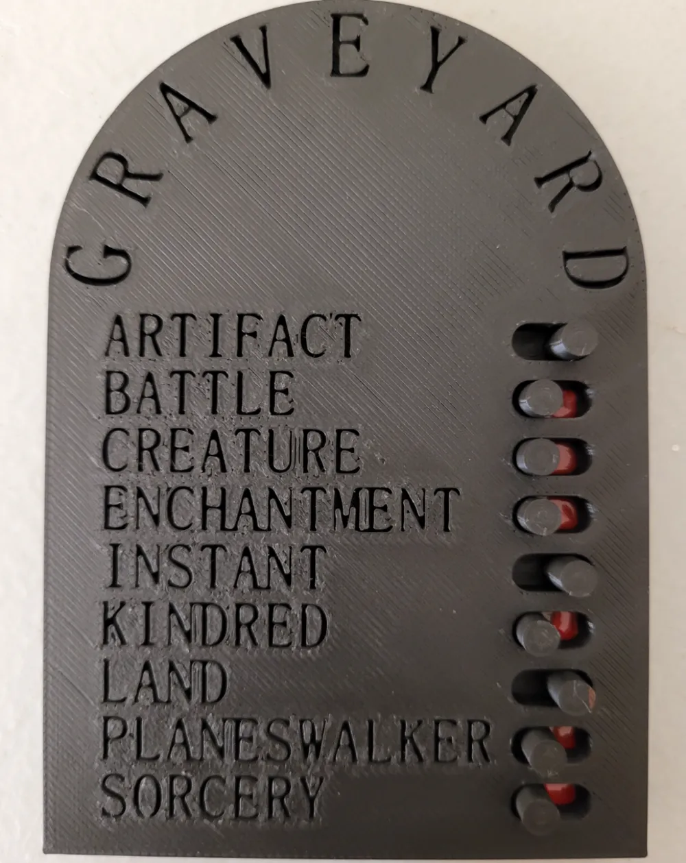 MTG Graveyard Tracker - Free 3D Print Model - MakerWorld
